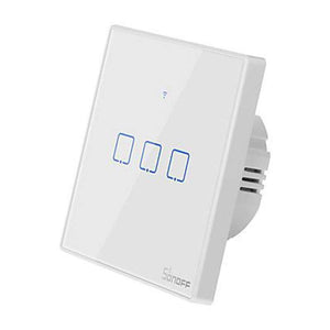 SONOFF T2EU3C-TX Touch Wifi wall switch 3 buttons FACE PLATE